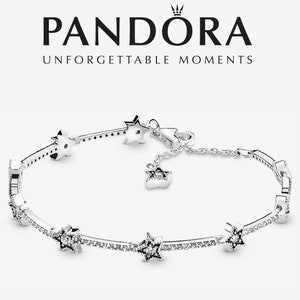Pandora Celestial Stars Bracelet Silver - Etsy UK