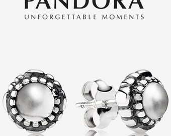 Pandora Birthstone Earrings - Etsy UK