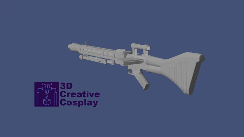 3D Printed Valken-38x Blaster Rifle Raw Print From Galactic - Etsy UK