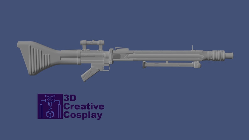 3D Printed Valken-38x Blaster Rifle Raw Print From Galactic - Etsy UK