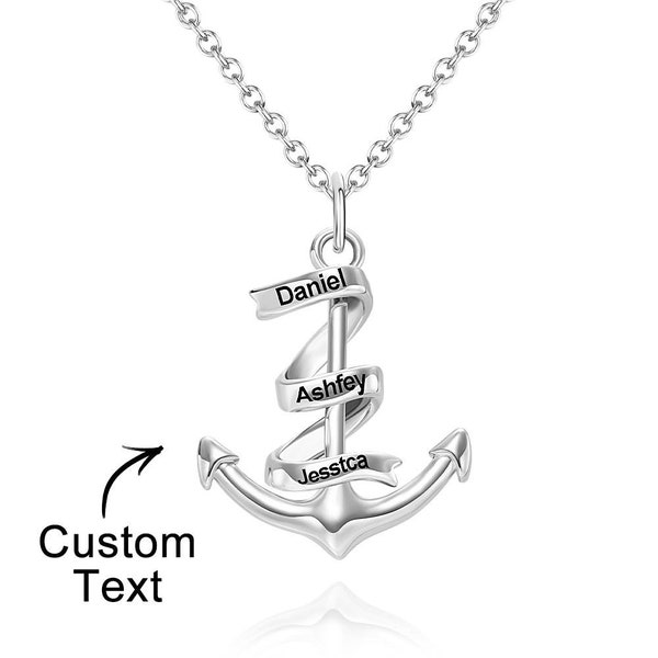 Engraved Anchor - Etsy