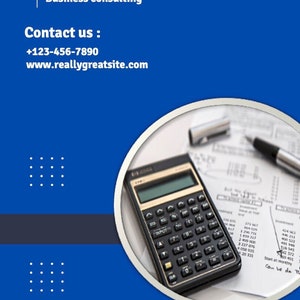 Accounting Template | Instagram / Facebook Ads | Accounting Poster - Etsy