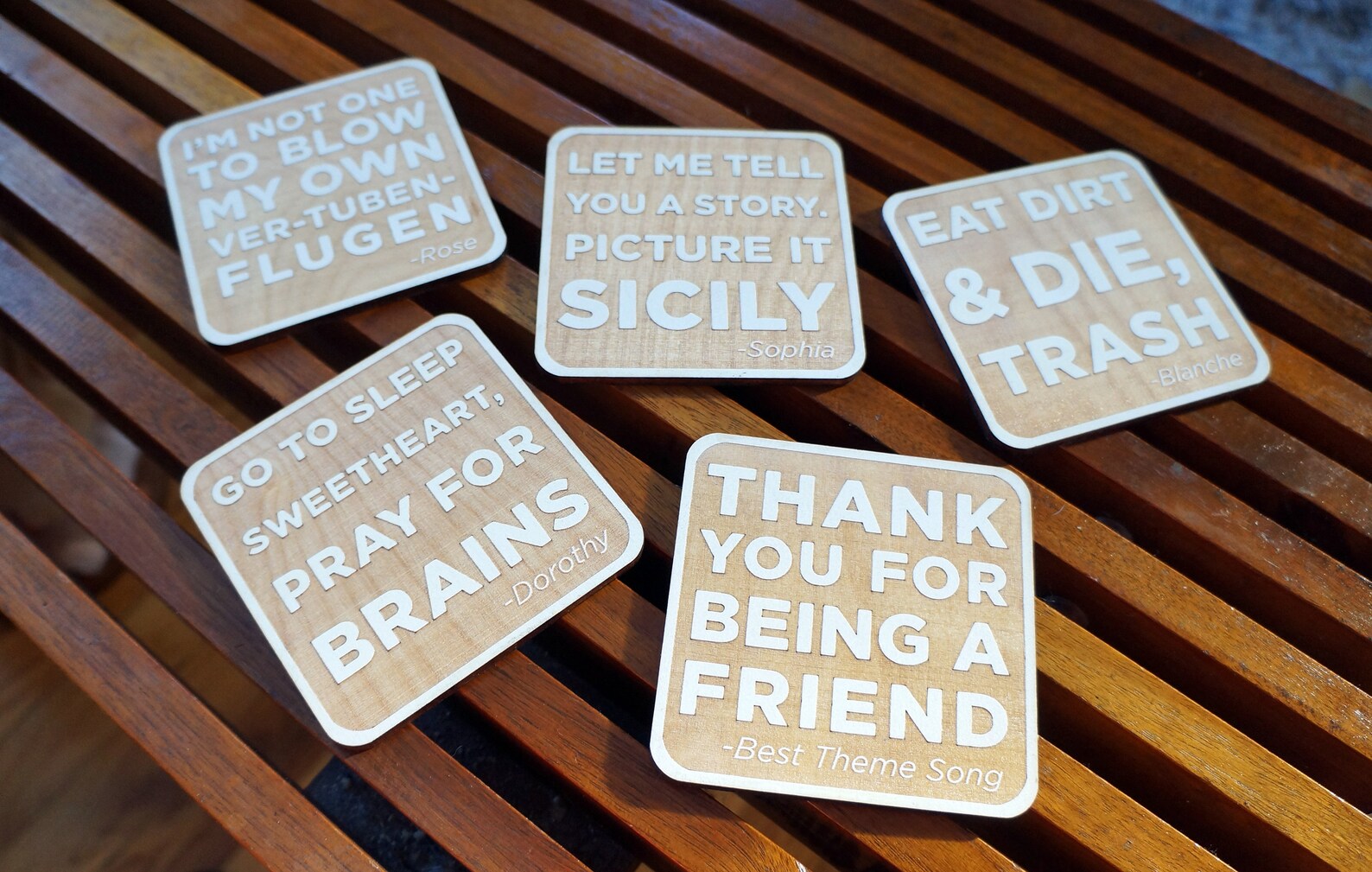 Golden Girls Coasters - Etsy
