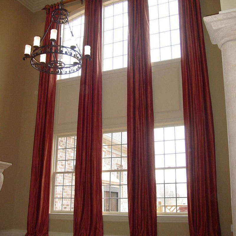 Extra Long Curtains - Etsy