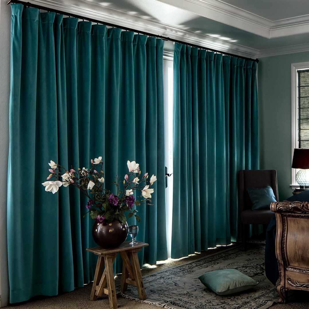124 Color Blackout Curtains & Drapes. Room Darkening - Etsy