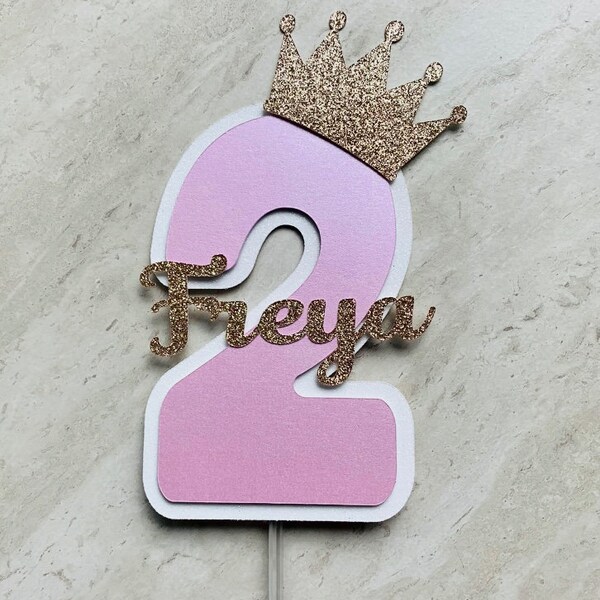 Princess Cake Topper - Etsy UK