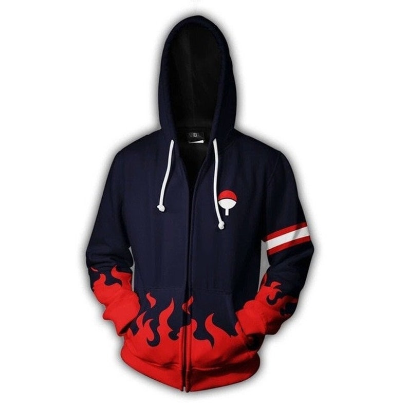 Uzumaki Naruto Cosplay Akatsuki Cloak Hoodie Naruto Uchiha Itachi Anime ...