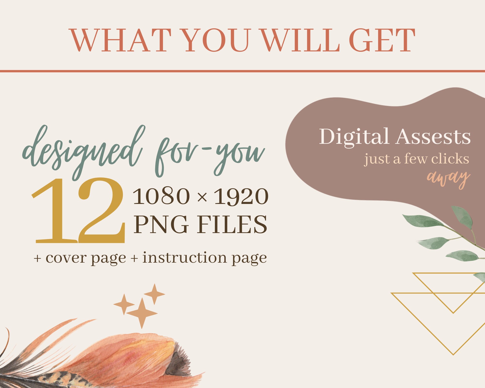 12 Boho Instagram Story Highlight Covers Boho Designs for Social Media ...