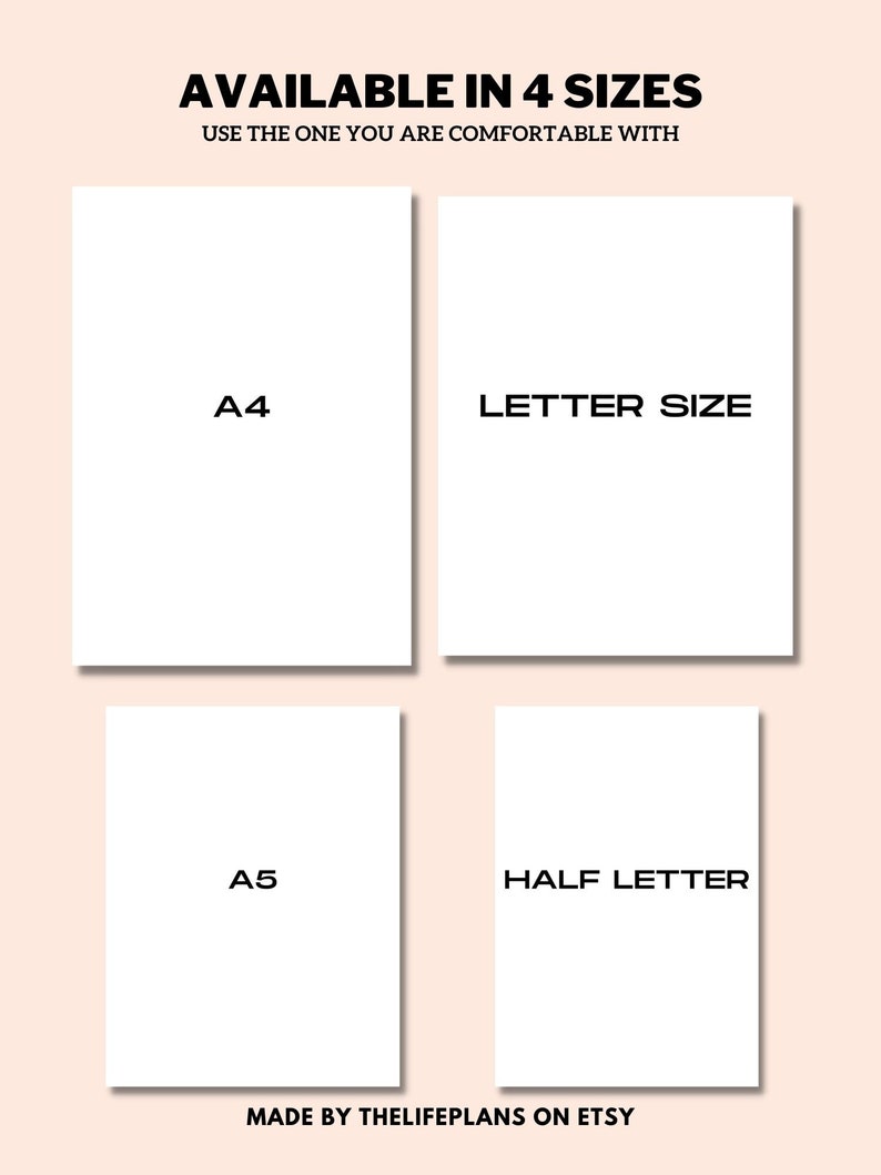 Small Grid Paper Printable, Squared Paper, Planner Inserts, A4/a5 ...