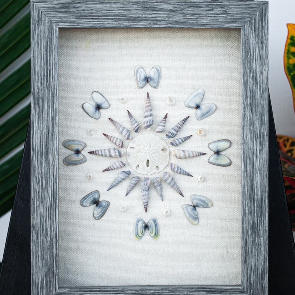 Shell Art Shadow Box - Etsy