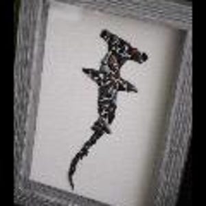 Hammerhead Shark Tooth Shadow Box - Etsy