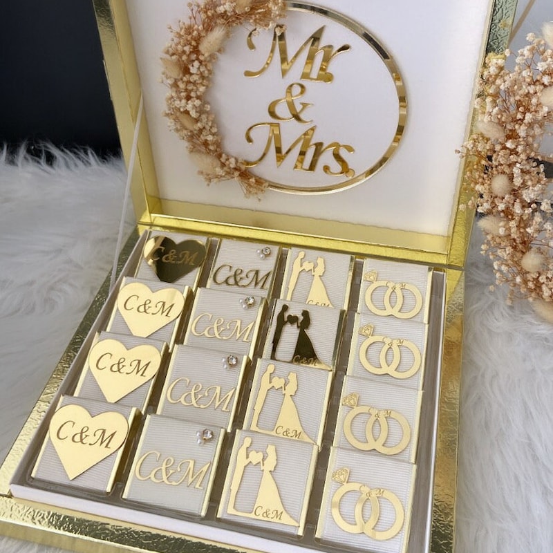 Personalized Wedding Chocolate - Etsy