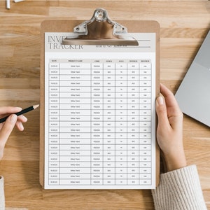 Track Inventory for Small Business, Inventory Tracker, Inventory Log ...