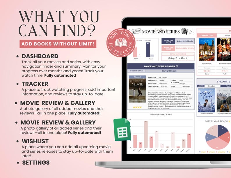 Shows Movies & Videos Tracker With Gallery, Series Planner With Review ...