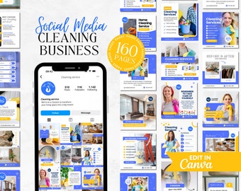 Cleaning Business Instagram Templates Cleaning Service Instagram Post ...