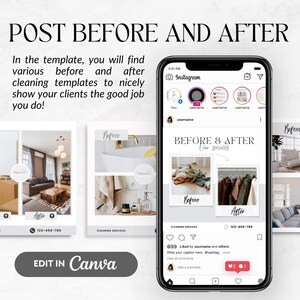 Cleaning Business Instagram Templates | 150 Cleaning Service Instagram ...