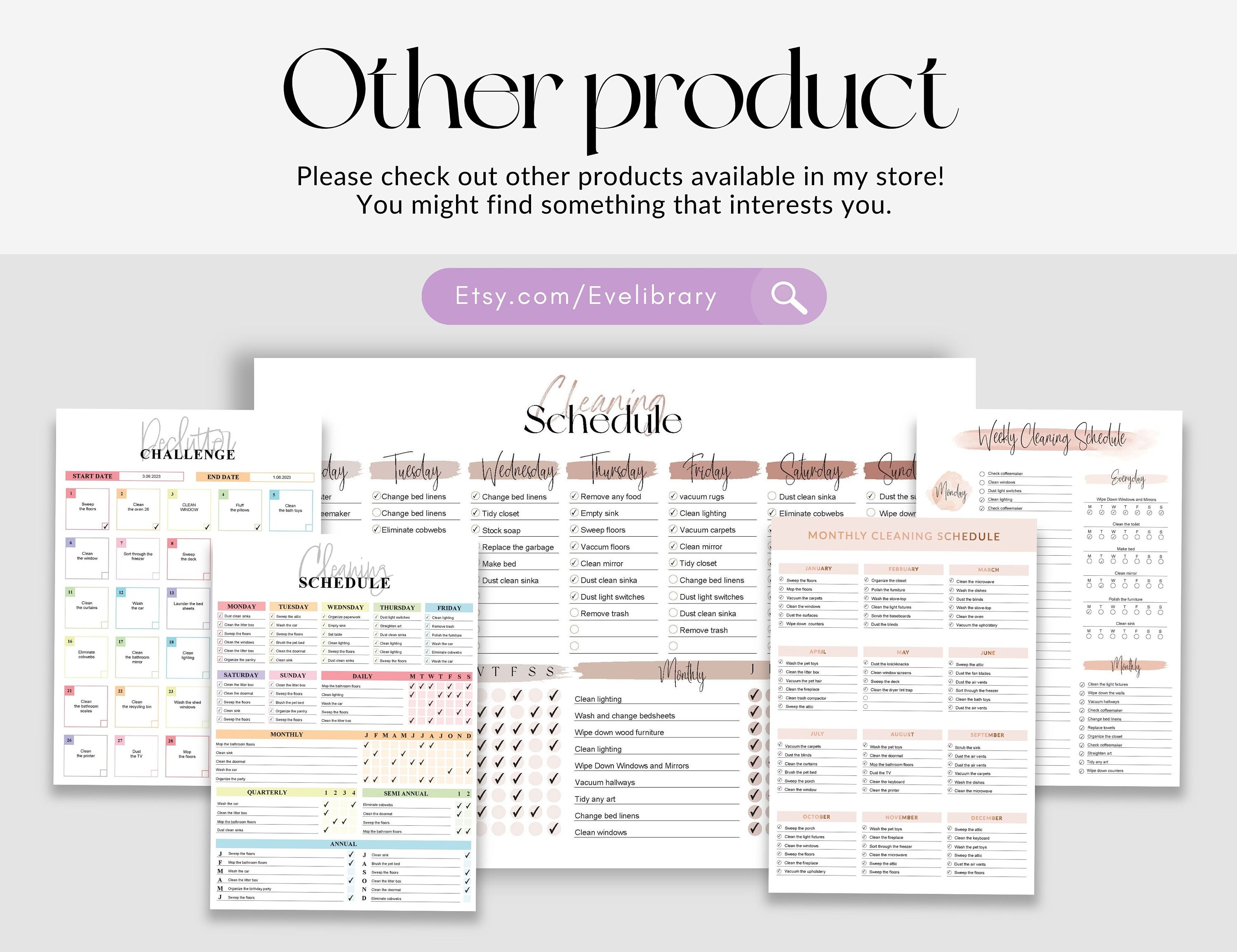 Colorful Family Chore Chart for Kids Spreadsheets Template Weekly ...
