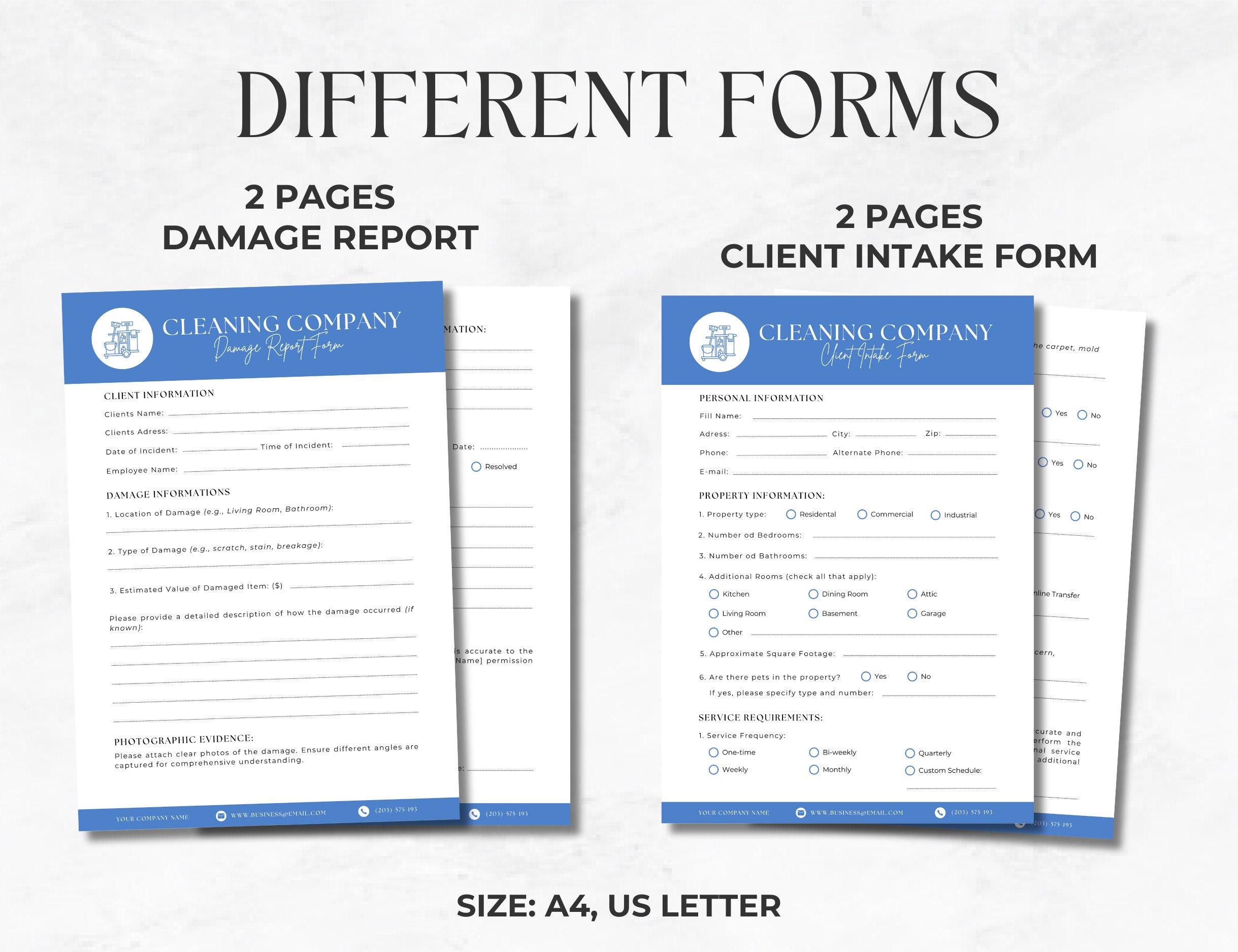 Cleaning Business Documents Template Cleaning Contract Template ...