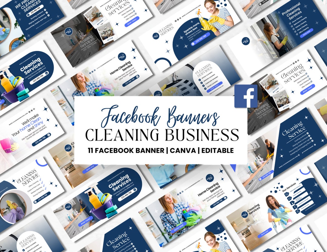 Cleaning Business Facebook Banners, Facebook Cover Cleaning Services ...