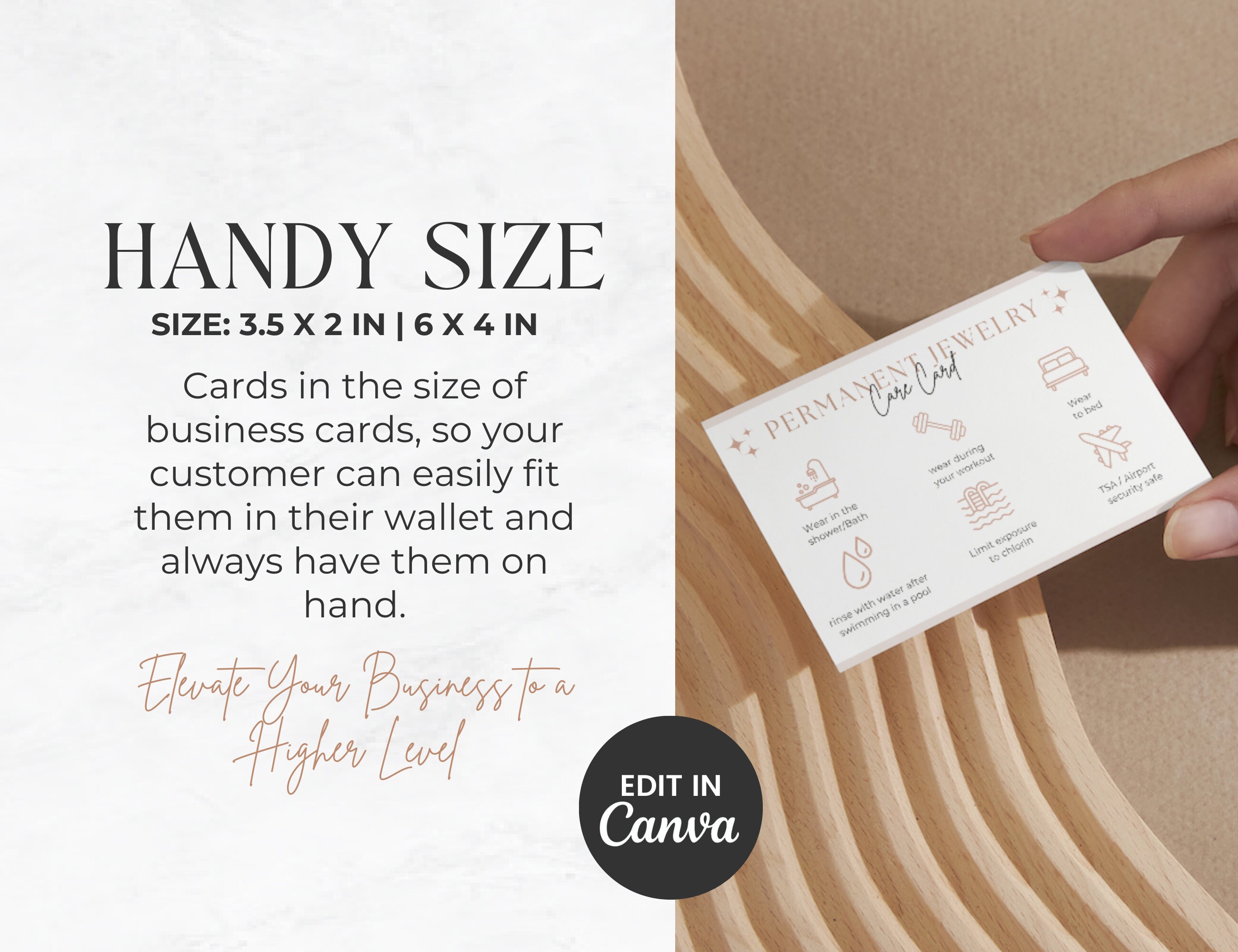 Permanent Jewelry Cards Bundle, Business Starter Kit, Permanent Jewelry ...