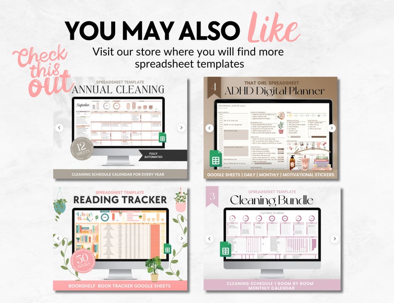 Reading Log Google Sheets Template Editable Reading Tracker Reading ...