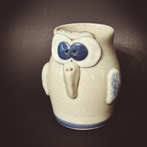 Pottery Owl - Etsy
