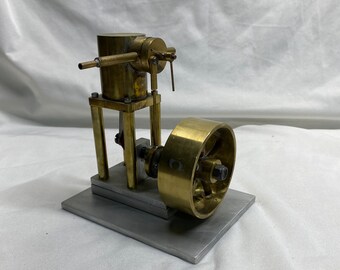 Brass Steam Engine - Etsy