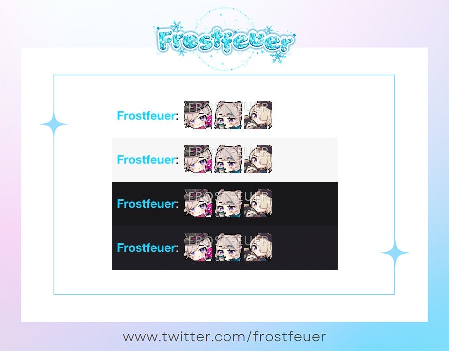 P2U Emote Pack - Genshin Impact Emotes - Fontaine Emote Pack (lyney ...