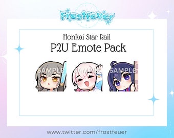 Honkai: Star Rail Wubbaboo Emotes Series 1 - Etsy