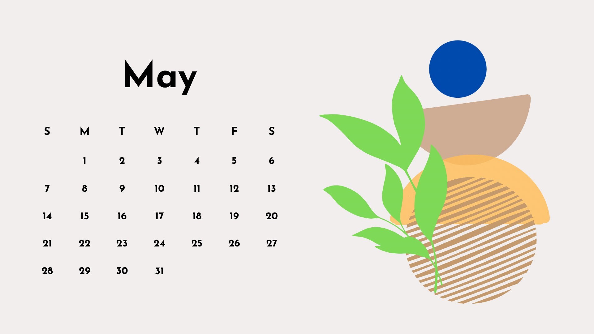 2023 Calendar, Printable, Minimalist Simple Calendar - Etsy