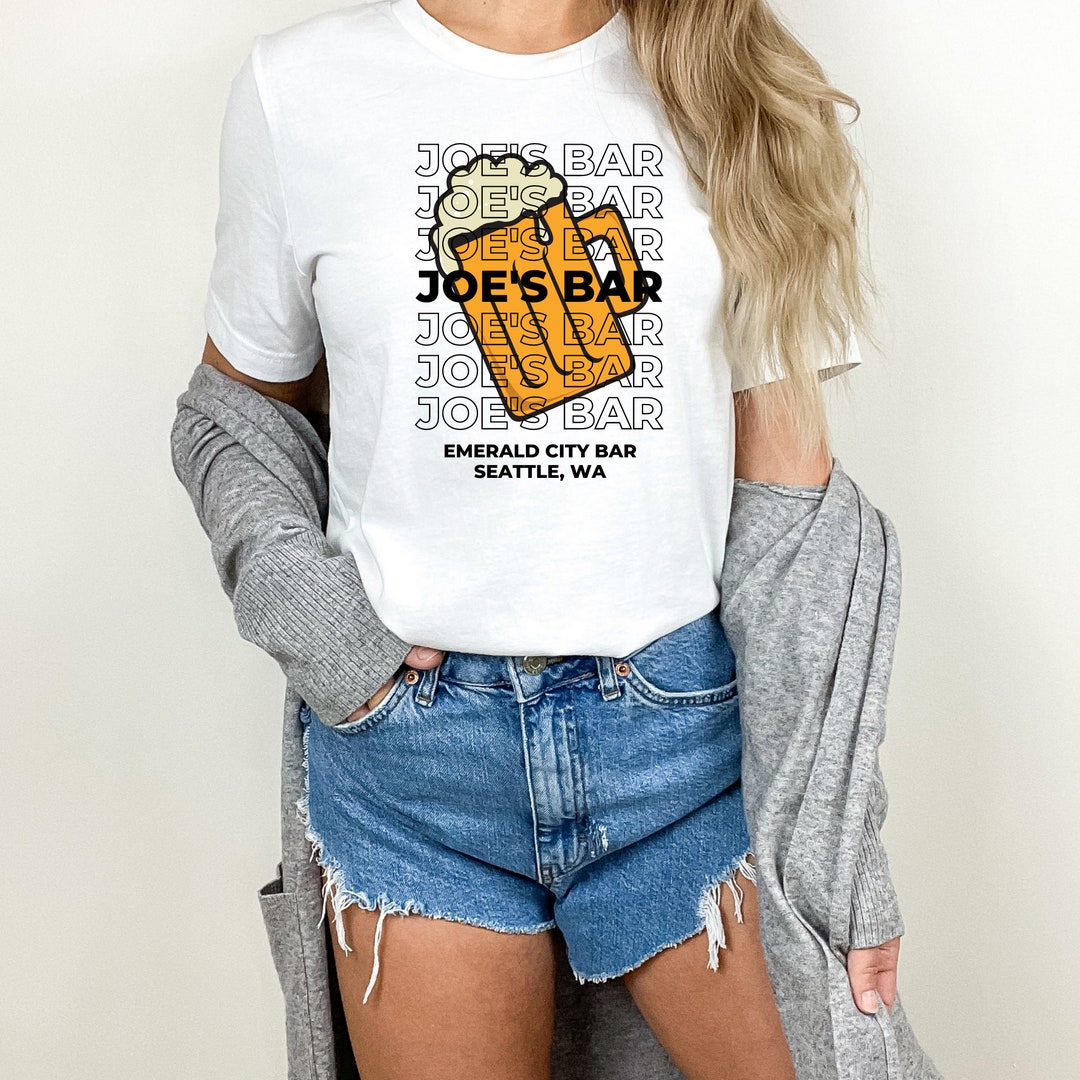 Joe's Bar T-shirt, Greys Anatomy Shirt, Greys Anatomy Gifts, Emerald ...