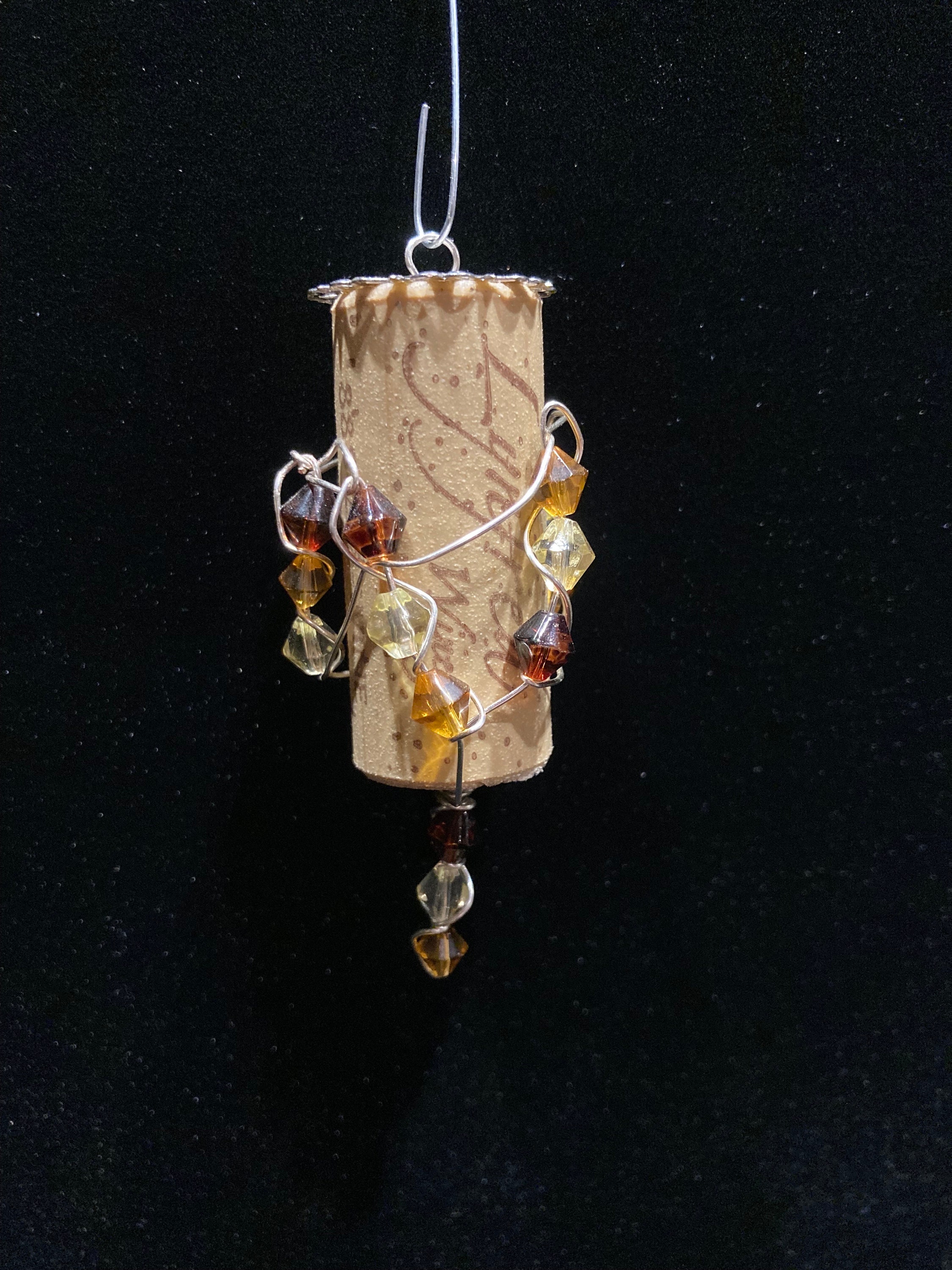 Wine Cork Ornament - Etsy
