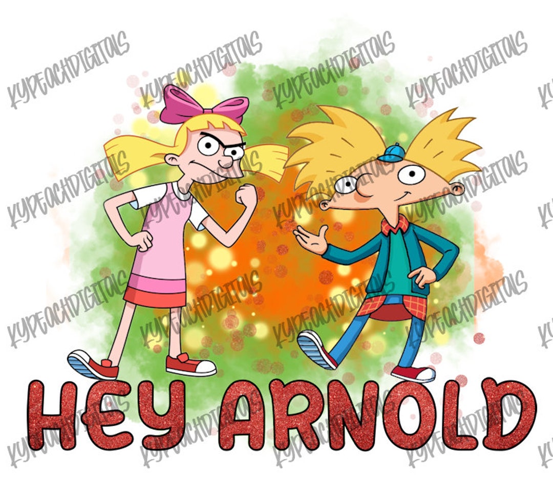 HEY ARNOLD Png Digital Download Vintage 90s - Etsy