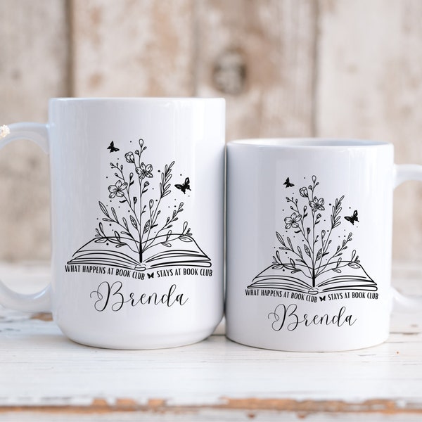 Book Club Mug - Etsy