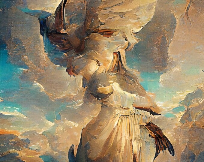 Angel Deer - Etsy