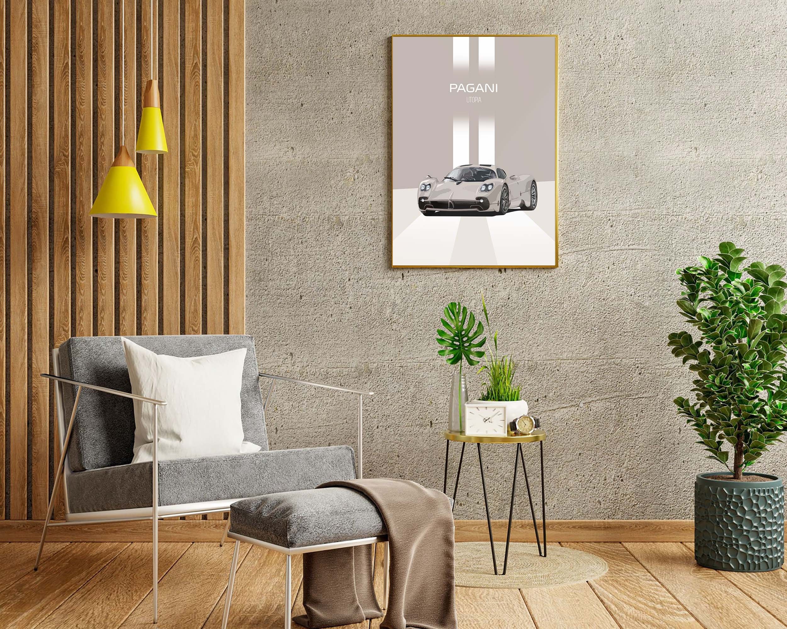 Pagani Utopia Wall Art, Printable Pagani Artwork, Pagani Poster ...