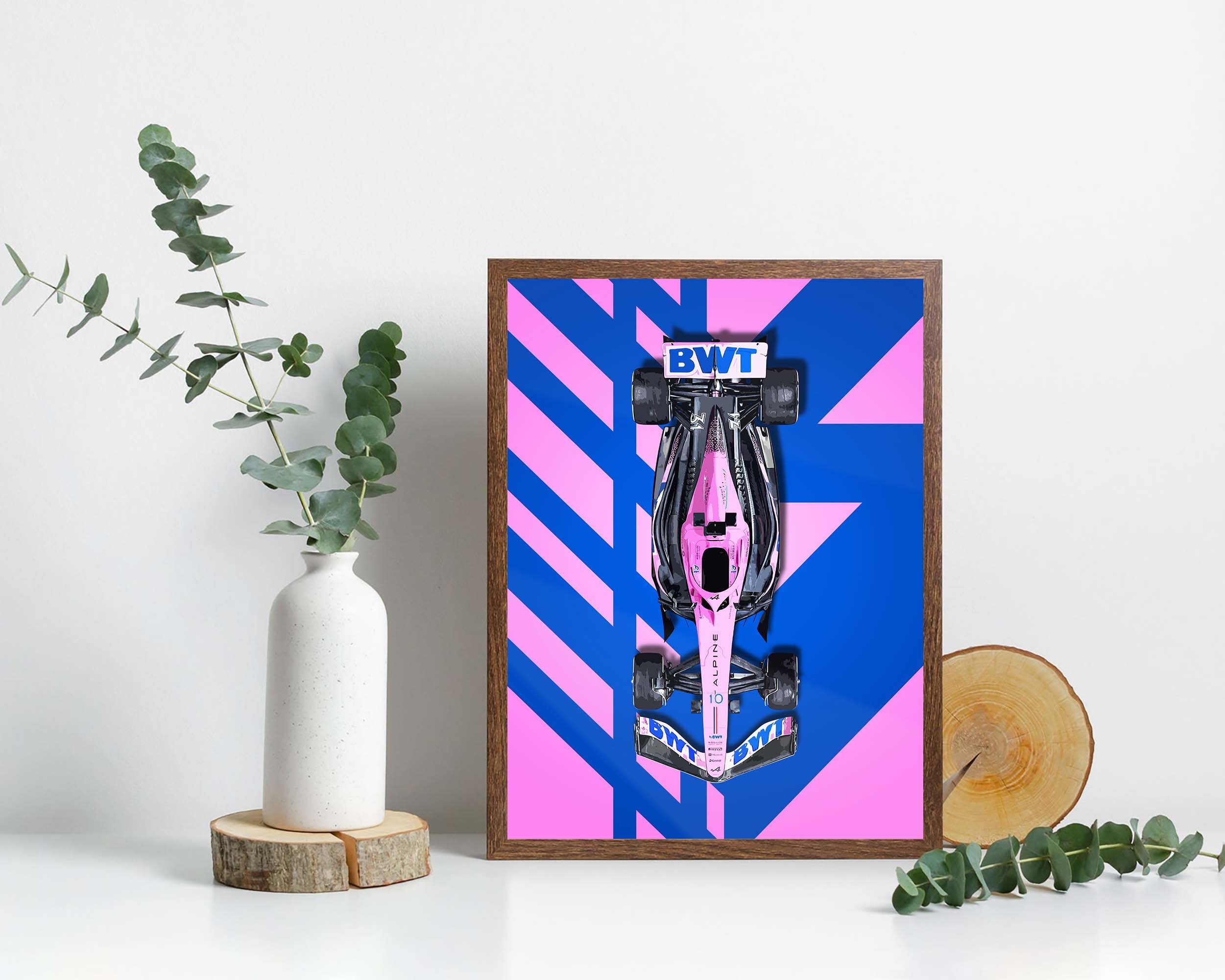 Printable Alpine F1 Car Wall Art, F1 Car Decor, Formula 1 Poster - Etsy ...