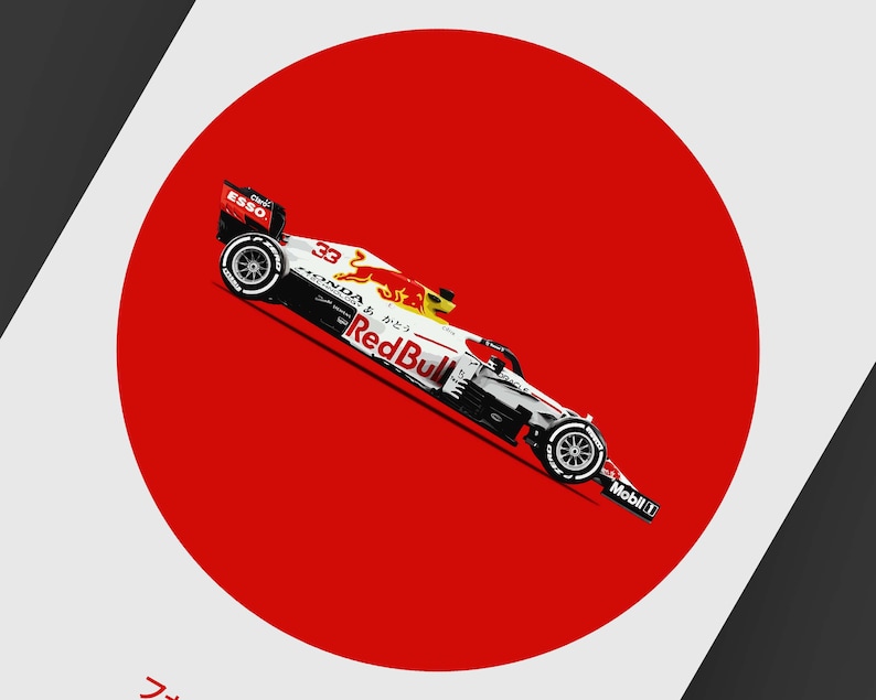 Printable Redbull Racing Poster, White Redbull Livery, Formula 1 ...