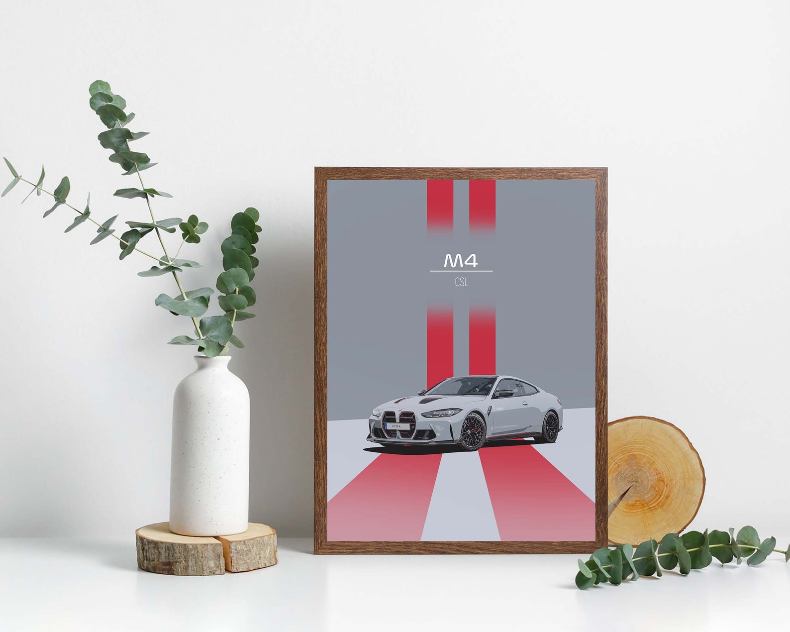 Printable BMW M4 Csl Poster, Bmw M4 Print, Bmw Artwork, Bmw Car Wall ...