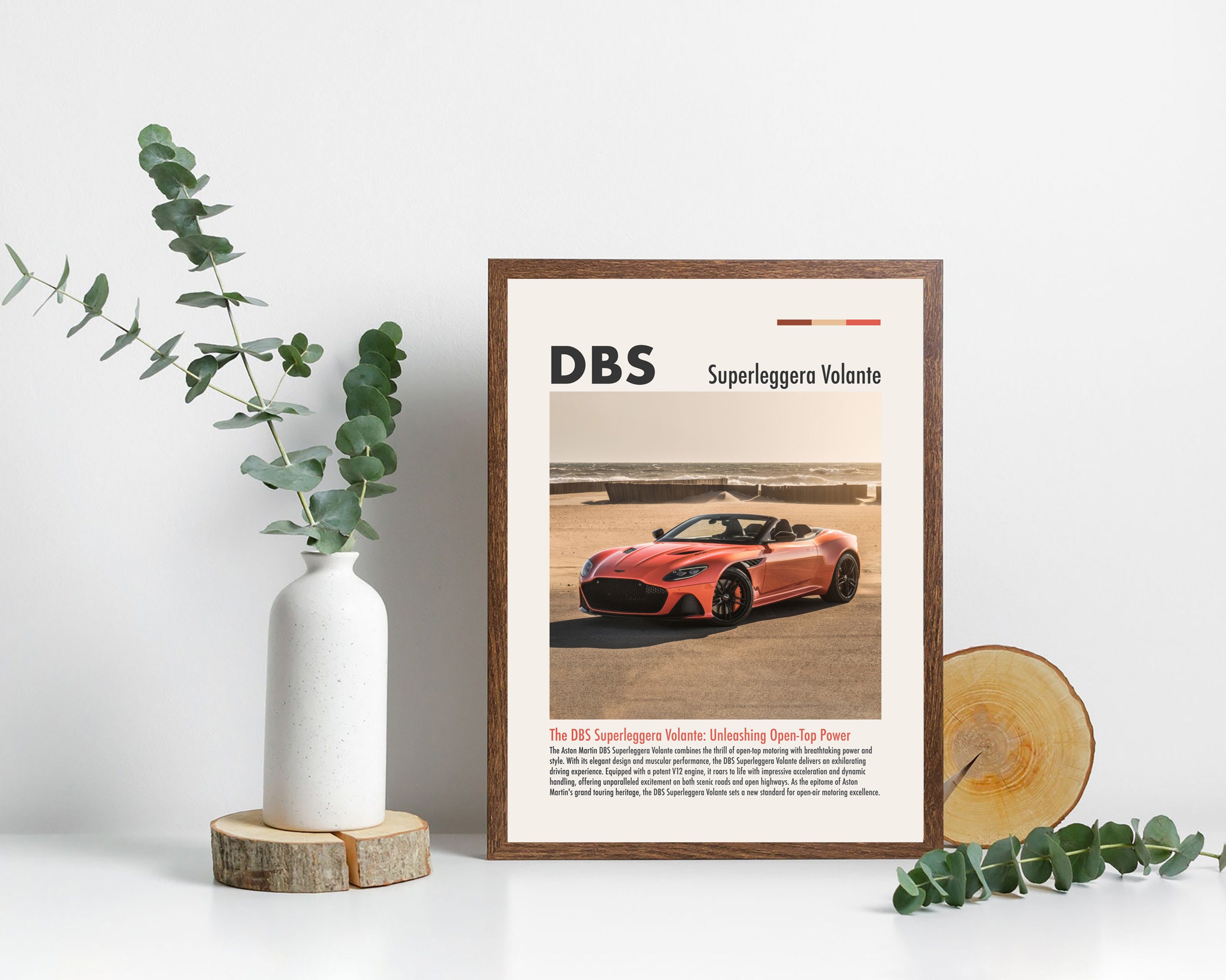 Aston Martin DBS Poster Cool Race Car Wall Art Fast Racing Cars Prints ...