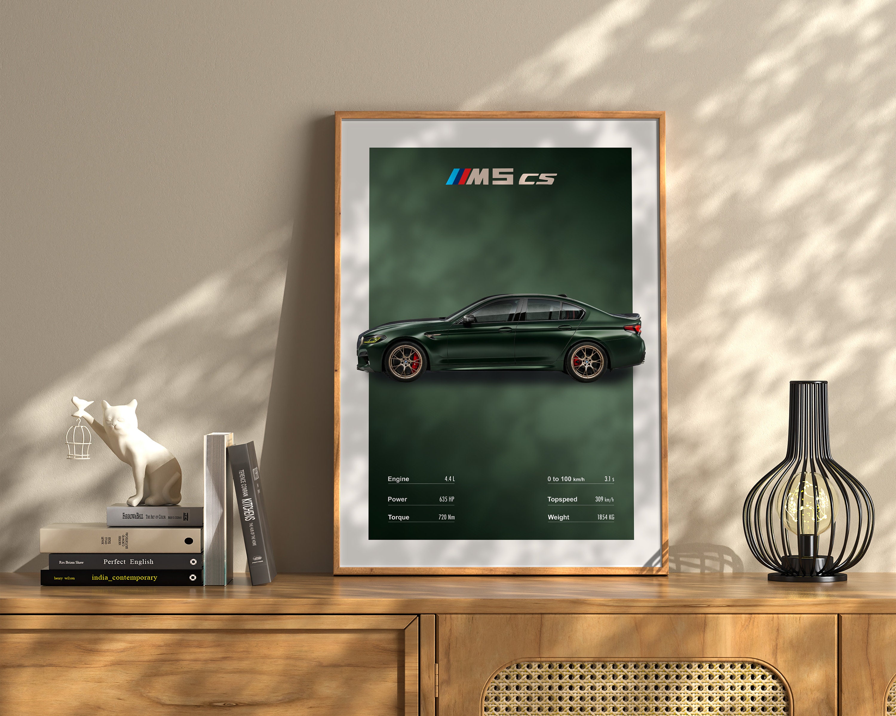 BMW M5 CS Poster Stationwagon Posters Downloadable Bimmer Print ...