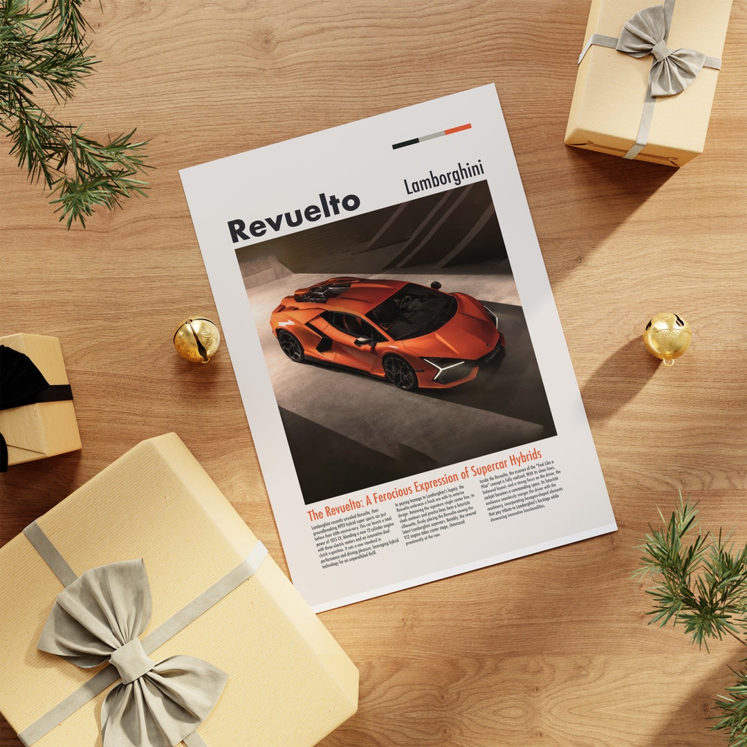 Printable Lamborghini Revuelto Poster Cool Super Car Wall Art - Etsy UK