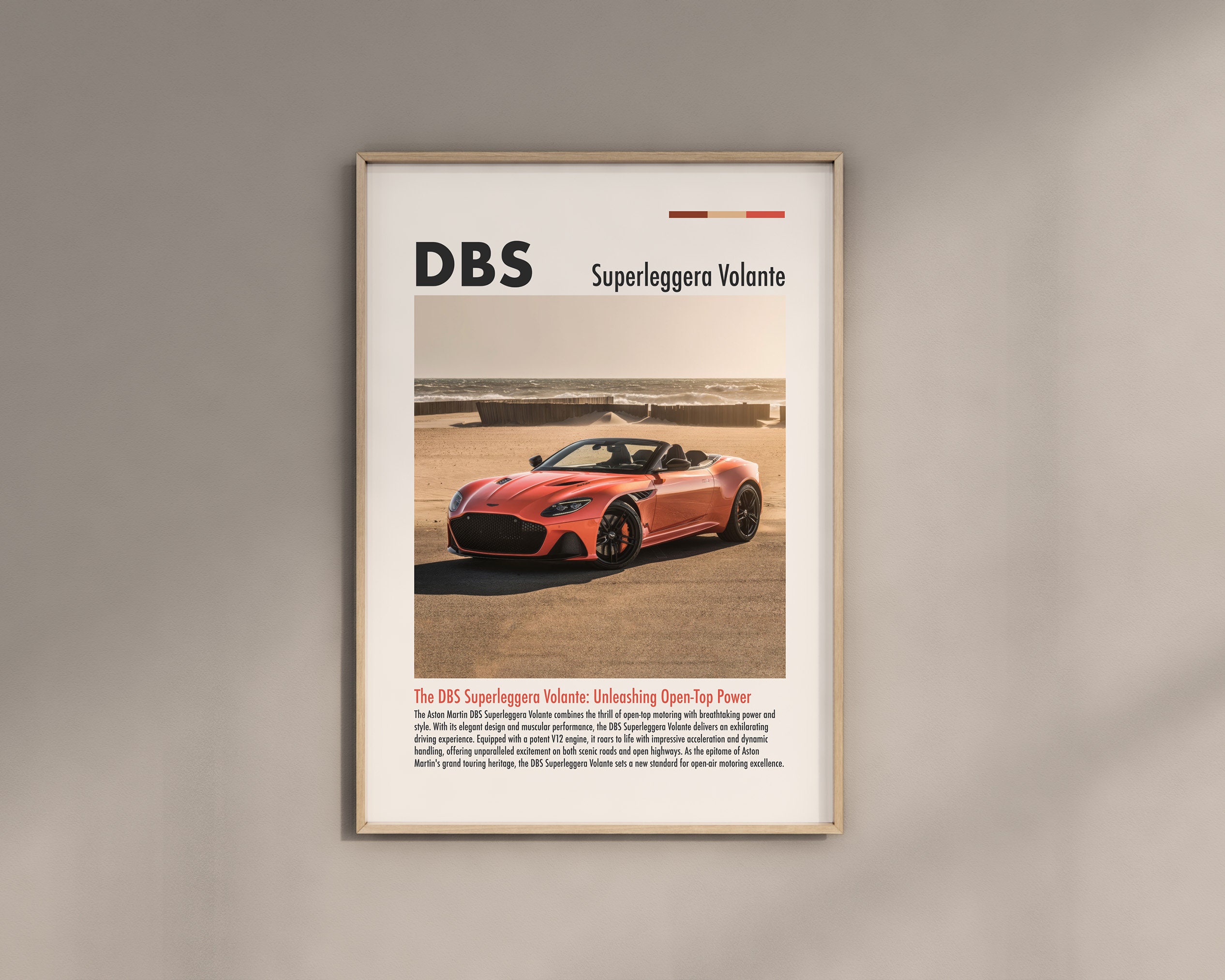 Aston Martin DBS Poster Cool Race Car Wall Art Fast Racing Cars Prints ...