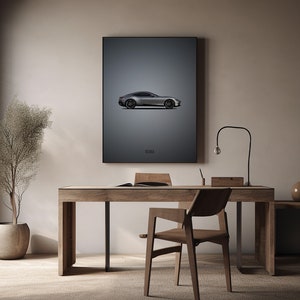 Ferrari Roma Wall Art, Printable Ferrari Poster, Downloadable Super Car ...