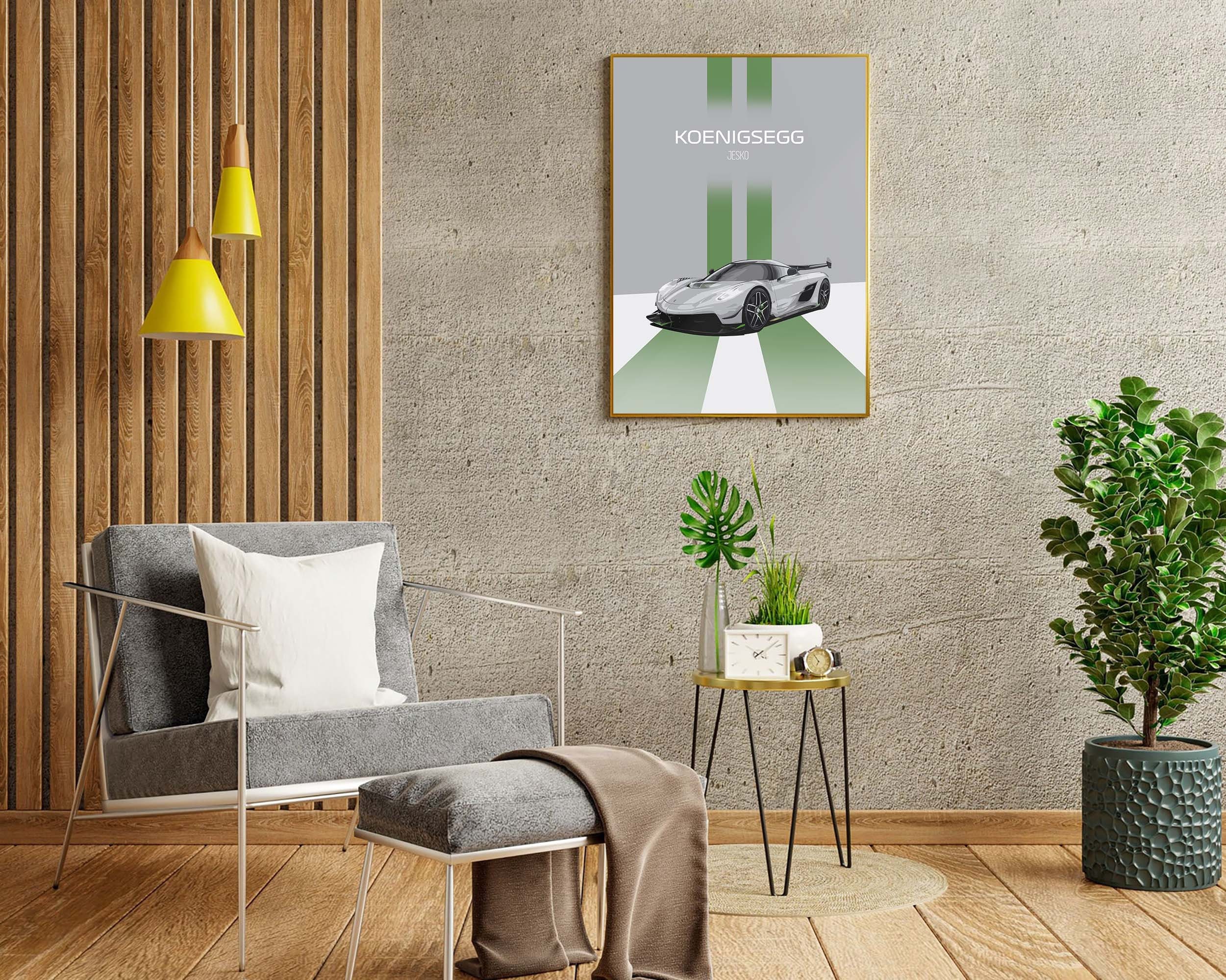 Printable Koenigsegg Jesko Wall Art, Koenigsegg Jesko Poster ...