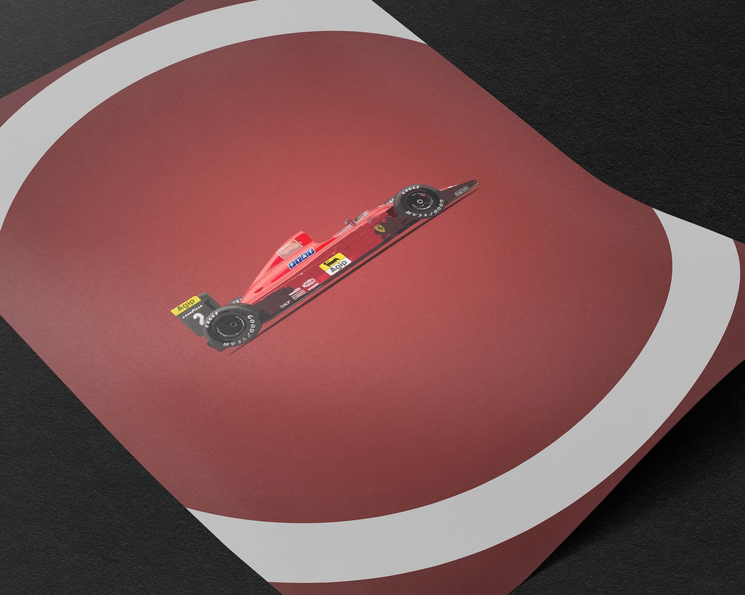 Printable Ferrari 641 Poster, Ferrari Race Car, Ferrari Decoration ...