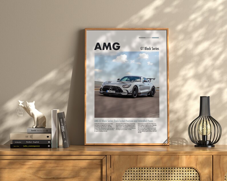 Mercedes AMG Black Series Poster Fast Mercedes Wall Art Printable ...