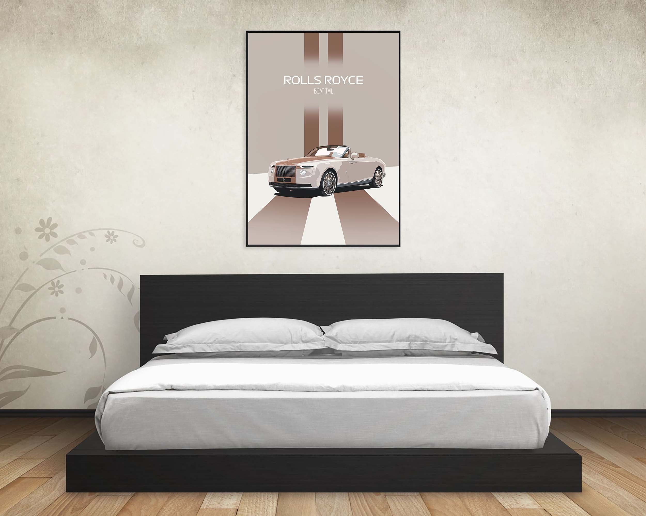 Rolls Royce Boat Tail Wall Art, Rolls Royce Poster, Printable Rolls ...