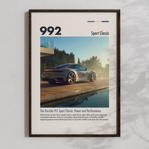 Custom Car Posters for Livingroom Decor Customized Car Wall Art ...