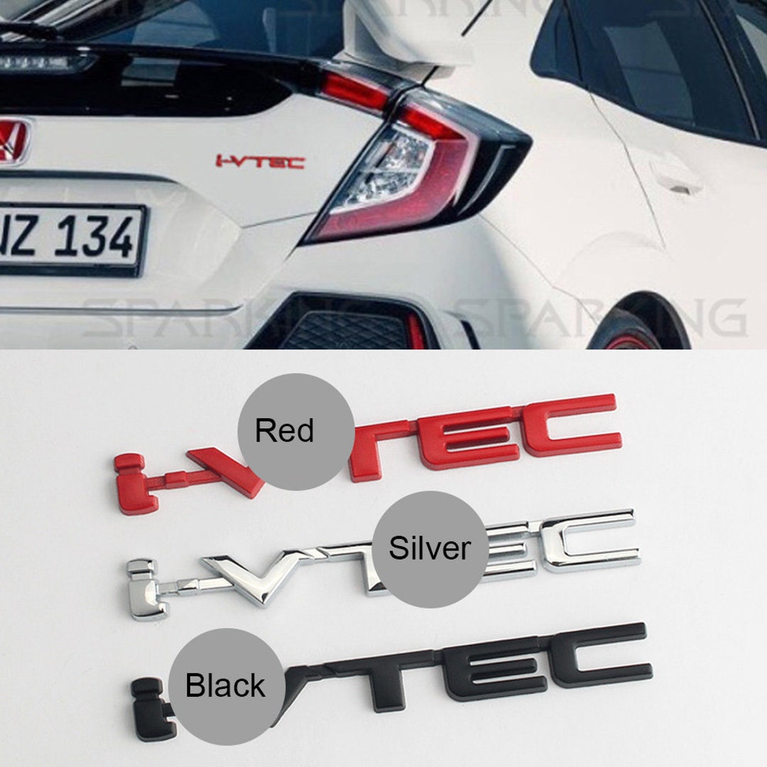 I VTEC IVTEC Emblem Sign Decal Car Auto Trunk Sticker for - Etsy